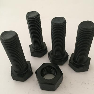 Cina Hebei Fastener DIN Standard UNC UNF Hex Bolt 1/2 3/8 1/4 5/16 Grado 4.8/8.8/10.9 ASTM/BSW in vendita