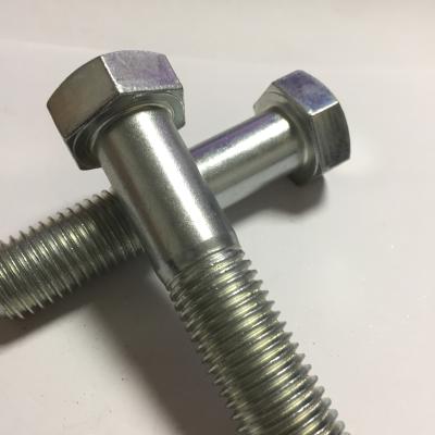 Cina SS304 306 316 A2 70 A4 80 Hex Bolt Verbus Ripp Bolt DIN933/931 Vernice in zinco giallo in vendita