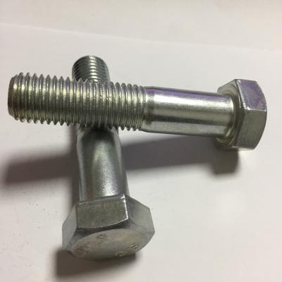 Cina SS304 306 316 A2 70 A4 80 Hex Bolt Verbus Ripp Bolt DIN933/931 Vernice in zinco giallo in vendita
