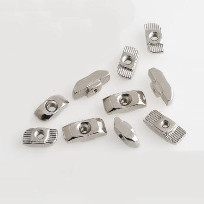 China T-Slot Aluminium Profiel Slide Nut met Meesysteem op aanvraag en Tee Sliding Hammer Te koop