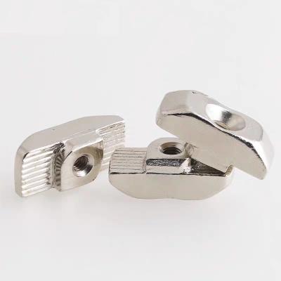 China T-Slot Aluminium Profiel Slide Nut met Meesysteem op aanvraag en Tee Sliding Hammer Te koop