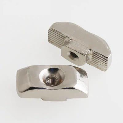 China T-Slot Aluminium Profiel Slide Nut met Meesysteem op aanvraag en Tee Sliding Hammer Te koop