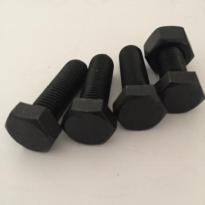 Cina DIN933/931 Grado 8.8 10.9 12.9 Cerniere e dadi neri esessuali con certificato ISO9001 2008 in vendita