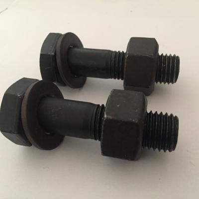 Cina DIN933/931 Grado 8.8 10.9 12.9 Cerniere e dadi neri esessuali con certificato ISO9001 2008 in vendita