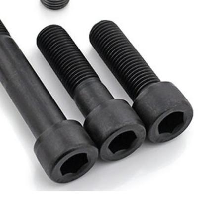 Cina ISO9001 2015 Certificato Finitura nera Hex Socket Head Cap DIN912 10,9 Grade Allen Bolt in vendita