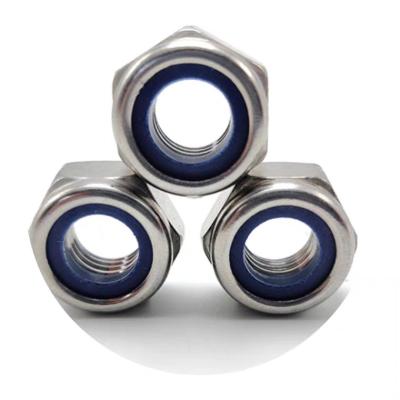 中国 メトリック計測システム ステンレス鋼ナイロン挿入ロックナッツ DIN985 シンプルデザイン 販売のため