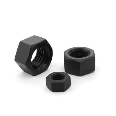 China Plain Metric Galvanized Hexagon Nuts DIN934 voor industriële toepassingen Te koop
