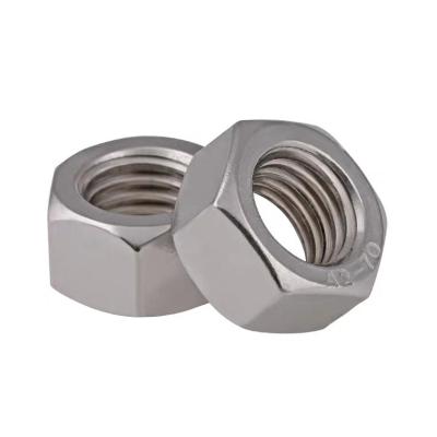 China Plain Metric Galvanized Hexagon Nuts DIN934 voor industriële toepassingen Te koop