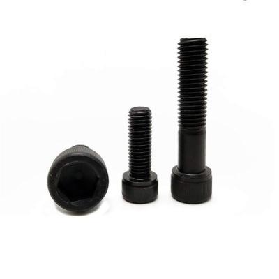 Cina Hebei Fastener Acciaio al carbonio 4.8 8.8 10.9 12.9 Classe Nera DIN912 Bolt Allen Bolt in vendita