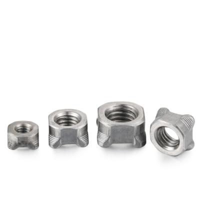 Cina Misurazione metrica DIN928 Stainless Steel Square Hex Spot Weld Nut per M3 M4 M6 M8 M10 in vendita
