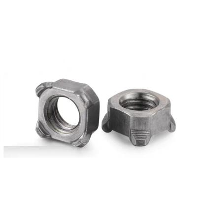 Cina Misurazione metrica DIN928 Stainless Steel Square Hex Spot Weld Nut per M3 M4 M6 M8 M10 in vendita