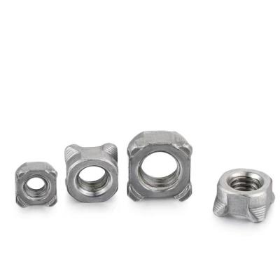 Cina Misurazione metrica DIN928 Stainless Steel Square Hex Spot Weld Nut per M3 M4 M6 M8 M10 in vendita