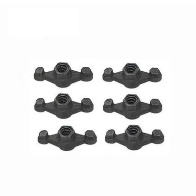 China Shipping Tray Formwork Accessories Mountain Type Nut Tie Rod Wing Nut for Construction for sale