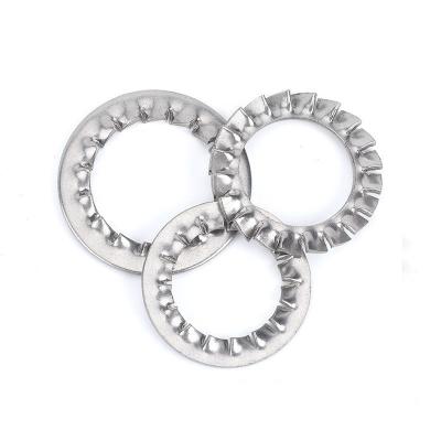 Cina 304 Acciaio inossidabile Serrated Lock Washer Esterno DIN Standard in vendita