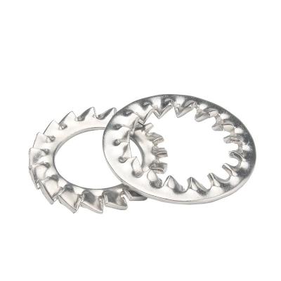 Cina 304 Acciaio inossidabile Serrated Lock Washer Esterno DIN Standard in vendita