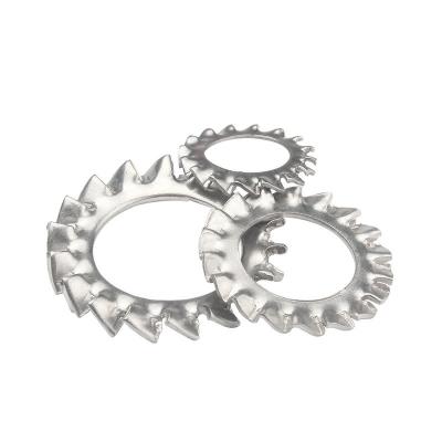 Cina 304 Acciaio inossidabile Serrated Lock Washer Esterno DIN Standard in vendita
