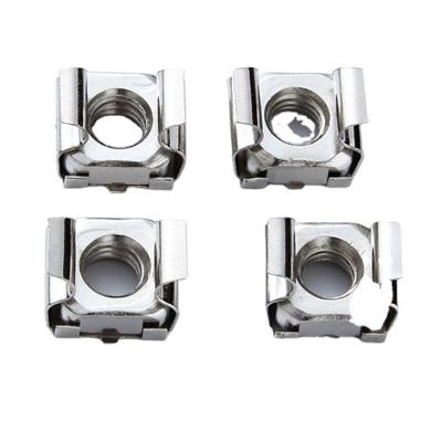 China Automobiele industrie 304 roestvrij staal Clamp Nut Floating Square Nut Sheet Fastener Te koop