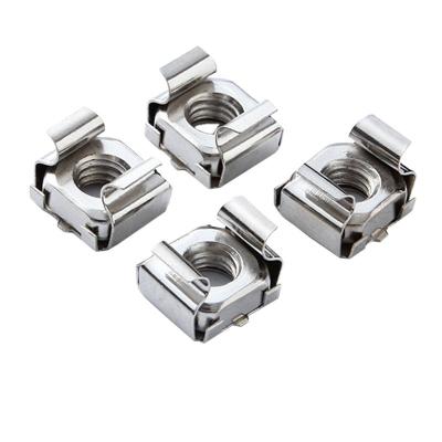 China Automobiele industrie 304 roestvrij staal Clamp Nut Floating Square Nut Sheet Fastener Te koop