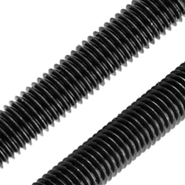 Quality Carbon Steel Plain Direct Black Oxide DIN938 Stud Bolts Lead Screw with ZINC for sale