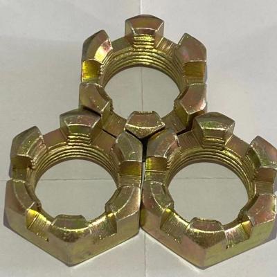 Cina DIN935 Noce a fessura Hex Noci a fessura castello Grado 4.8/8.8/10.9/12.9Ect Standard DIN in vendita