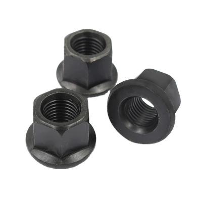 China Nozes de flanges altas normalizadas ISO com nozes de placa de almofada/nozes de espessamento de flanges hexadecimais M10-M30 à venda