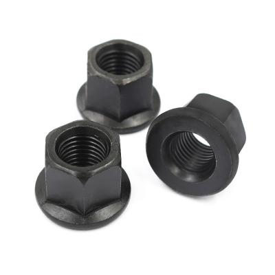 China Nozes de flanges altas normalizadas ISO com nozes de placa de almofada/nozes de espessamento de flanges hexadecimais M10-M30 à venda