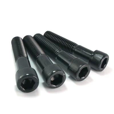 中国 ASTM A574 ブラックオキシド 仕上げ 六角ソケットヘッドキャップ スクリュー DIN912 業界標準 販売のため