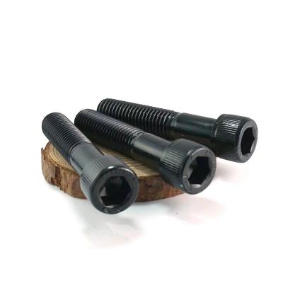 中国 ASTM A574 ブラックオキシド 仕上げ 六角ソケットヘッドキャップ スクリュー DIN912 業界標準 販売のため