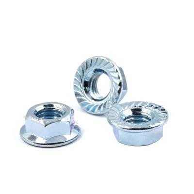 Cina Sistema di misurazione metrico DIN 6923 Noce di flange esessuale galvanizzata con bullone OEM accettabile in vendita
