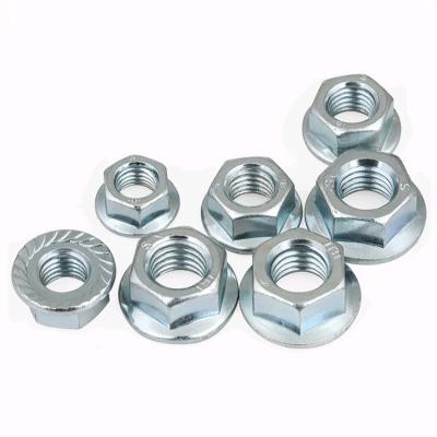 Cina Sistema di misurazione metrico DIN 6923 Noce di flange esessuale galvanizzata con bullone OEM accettabile in vendita