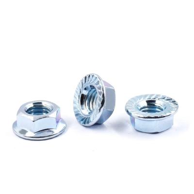 Cina Sistema di misurazione metrico DIN 6923 Noce di flange esessuale galvanizzata con bullone OEM accettabile in vendita