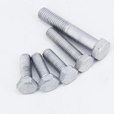 Cina Bulloni a testa esagonale esagonale DIN931 DIN933 M6-M36 Dacromet esagono ANSI esagono UNC UNF in vendita