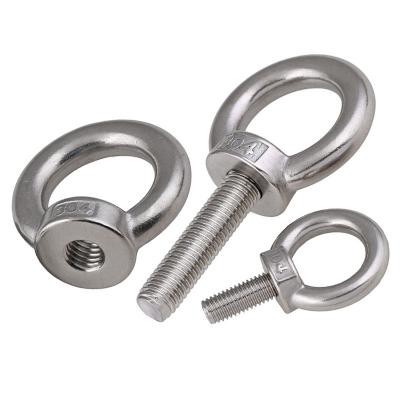 Cina Fornitura diretta Custom A2 70 A4 80 Triangolo in acciaio inossidabile Anello di sollevamento Anello per occhi in vendita