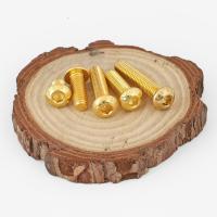 China M5-M100 Copper Brass ISO7380 Hex Socket Button Head Security Cap Screw Bolt for sale