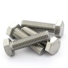 Cina DIN933 Acciaio standard ad alta resistenza a denti completi Esternal Hexagon Bolt Hot Dip Galvanized in vendita