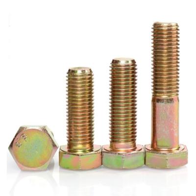 Cina M6 M8 Alta resistenza DIN931 DIN933 Grado 4.8 8.8 10.9 12.9 Testa esessuale bullone e dadi in vendita