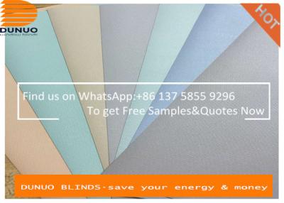 China Both Sides Same Color Coating Roller Shades Indoor Window Blinds 200cm Width Custom for sale