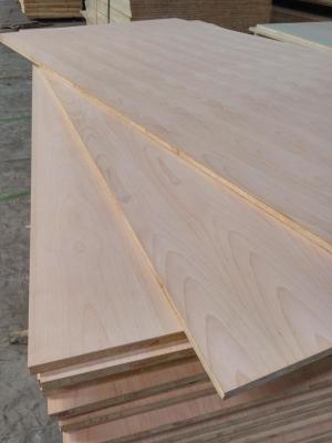 China 18mm Okoume/Melamine Face&back Block Board Furniture Grade for sale