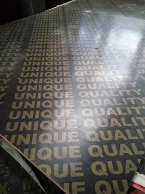 China Factory direct sale 18mm WBP glue finger joint core film faced plywood for construction for sale