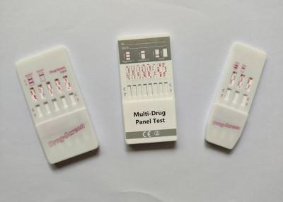 中国 薬物乱用テスト キット4のパネルの尿の薬物検査高精度の中の4つのMmのストリップ 販売のため