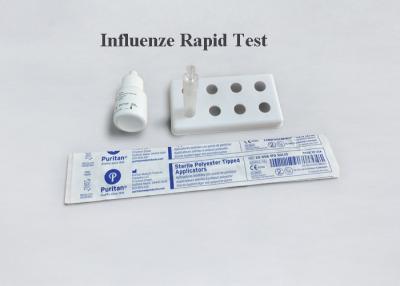 China A gripe conveniente um teste rápido detecta um espécime do cotonete dos antígenos do Nucleoprotein à venda