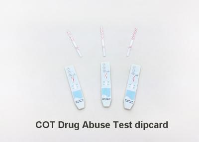 中国 Cotinineの薬物乱用テスト キットの容易な操作、薬剤のための尿検査のストリップ 販売のため