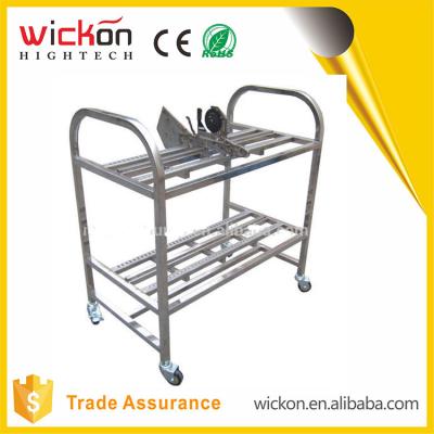 China sanyo smt feeder storage cart,2 layer feeder cart for sale