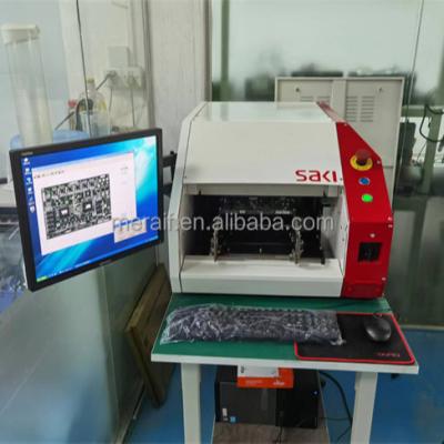 China SMT SAKI Comet-18 AOI auto optical inspection machine for checking component mistakes detector for sale