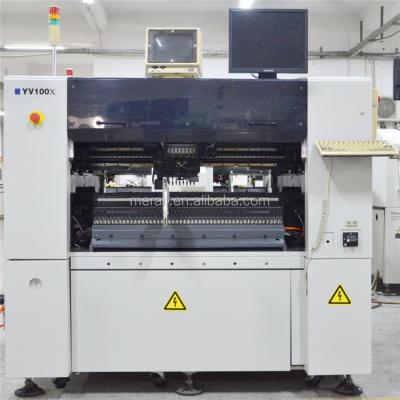 China YAMAHA chip mounter YV100X LED Pick And Place Machine With 1.2m PCB Pneumatic Feeder for sale