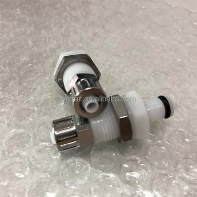 China PMCD4004 Panel Mount Ferruleless Polytube Fitting, PTF - PMC Series for sale