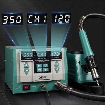 China High quality SMD soldering rework station electronics soldering iron temperature controlled soldering iron for sale