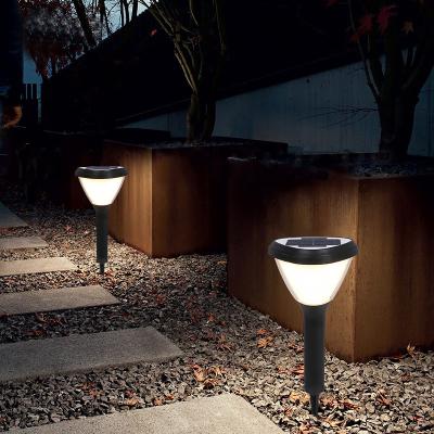 China 5V 4.5W Triangle LED Solar Pathway Lights Solar Spike Light For Park Courtyards Villas for sale