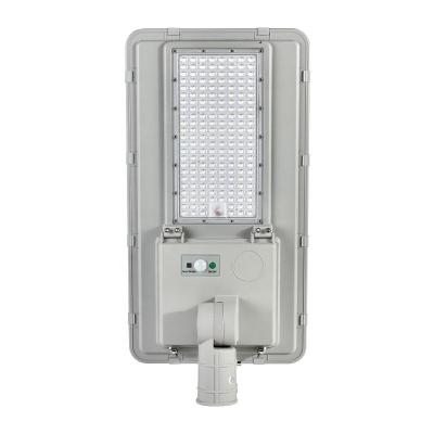 China Allen in Één Aluminium Openlucht Zonnestraatlantaarn met Sensor 100W 200W 300W 400W Te koop
