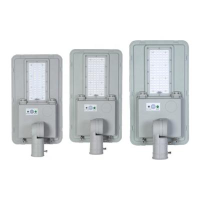China Allen in Één Aluminium Openlucht Zonnestraatlantaarn met Sensor 100W 200W 300W 400W Te koop